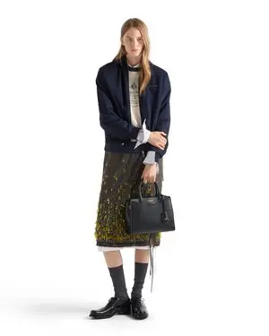 Prada Prelude Medium Leather Handbag