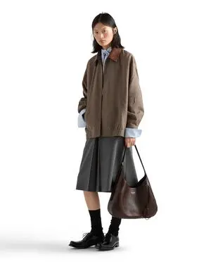 Prada Boogie Large Leather Bag