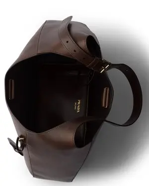 Prada Boogie Large Leather Bag