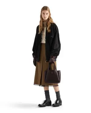 Prada Small Leather Tote Bag