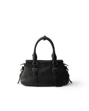 Prada Large Leather Tote Bag