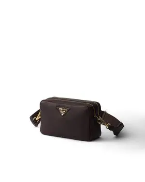 Prada Small Leather Shoulder Bag - Brown