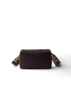 Prada Small Leather Shoulder Bag - Brown