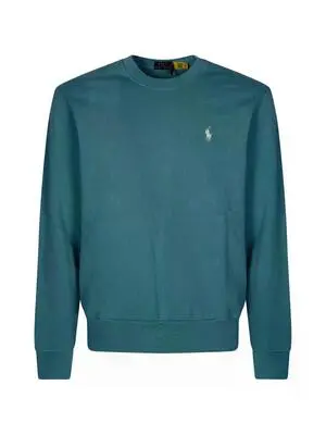 Polo Ralph Lauren Logo-embroidered Sweatshirt - Blue