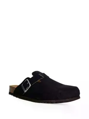 DR. SCHOLL'S SHOES Olivier Buckle-fastening Slippers - Blue