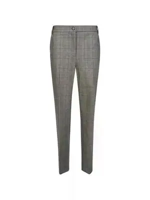 Pinko Prince Of Wales Trousers - Grey