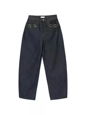 Sandro Wide-leg Balloon Jeans - Blue