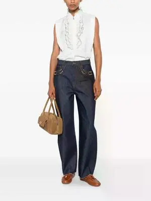 Sandro Wide-leg Balloon Jeans