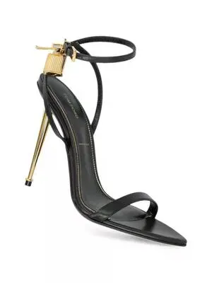 TOM FORD Padlock Leather Sandals