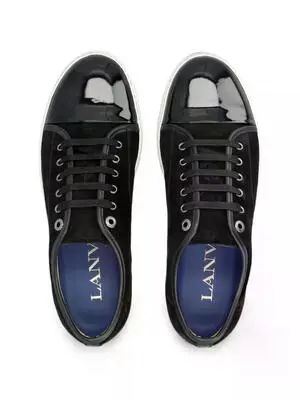 LANVIN Dbb1 Cap-toe Lace-up Sneakers