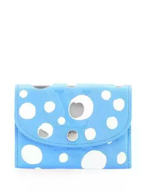 LOUIS VUITTON Rosalie Coin Purse Yayoi Kusama Infinity Dots Monogram Empreinte Giant Small Wallets - Blue