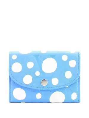 LOUIS VUITTON Rosalie Coin Purse Yayoi Kusama Infinity Dots Monogram Empreinte Giant Small Wallets - Blue