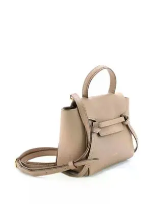 Celine Belt Bag Textured Leather Pico Shoulder Bag