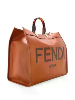 Fendi Sunshine Shopper Large Tote Bag