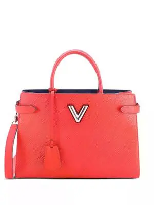 LOUIS VUITTON Twist Epi Leather Tote Bag - Red