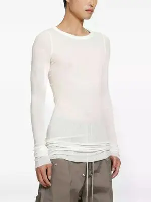 Rick Owens Tower Ribbed Long-sleeve T-shirt