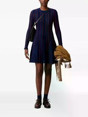 Claudie Pierlot Knitted Skater Dress - Neutrals
