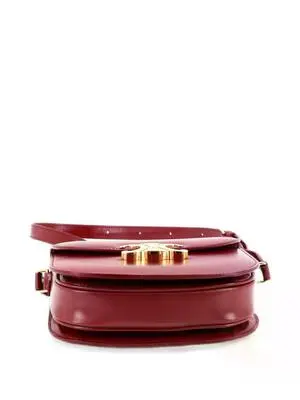 Celine Triomphe Besace Clea Flap Bag Leather Shoulder Bag