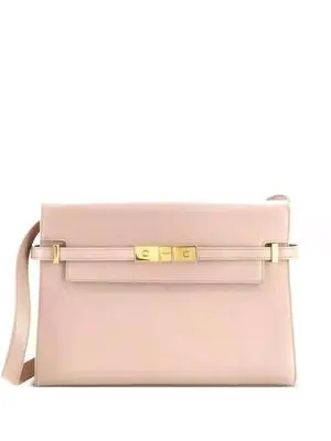 Saint Laurent Manhattan Medium Shoulder Bag - Neutrals
