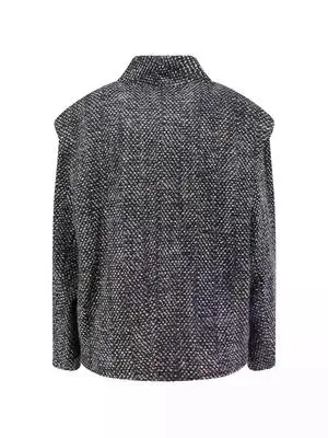 MARANT ETOILE Tweed Button-fastening Jacket