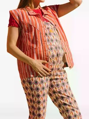 FAVORITE PEOPLE Formaggio Maternity Cotton Dungarees