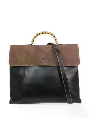 Loewe 1990-2000s Velasquez Tote Bag - Black