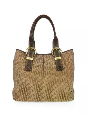 Dior 2007 Trotter Shoulder Bag - Neutrals
