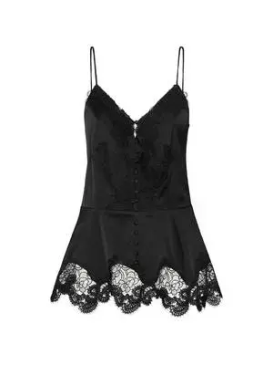 ROTATE BY BIRGER CHRISTENSEN Camisole Lace Top