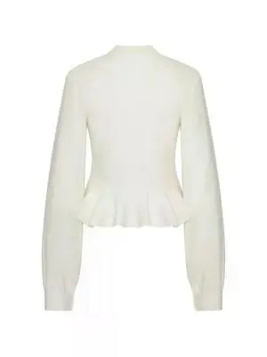 ROTATE BY BIRGER CHRISTENSEN Sculptured Knit Cardigan