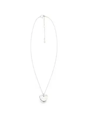Sandy Liang Heart-pendant Necklace - Silver