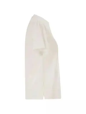 Max Mara Embroidered-logo Jersey T-shirt