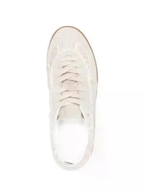 ALOHAS Lace-trim Perforated Sneakers