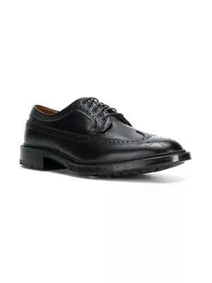 Alden Classic Derby Shoes - Black