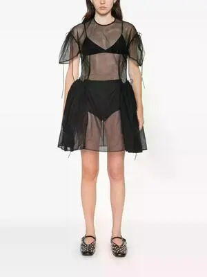 Simone Rocha Puff-sleeve Mini Dress