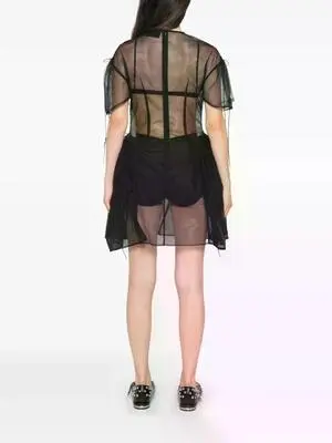 Simone Rocha Puff-sleeve Mini Dress