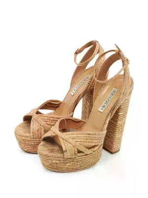 AQUAZZURA Sundance Platform Sandals