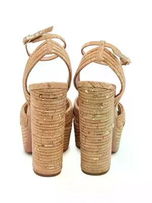 AQUAZZURA Sundance Platform Sandals