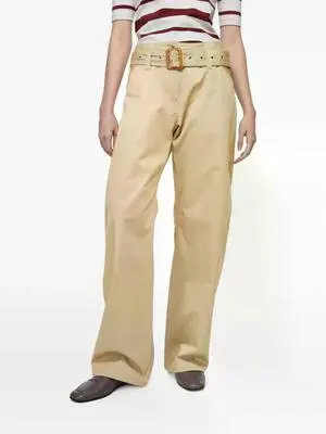 Acne Studios Twill Trousers With Belt