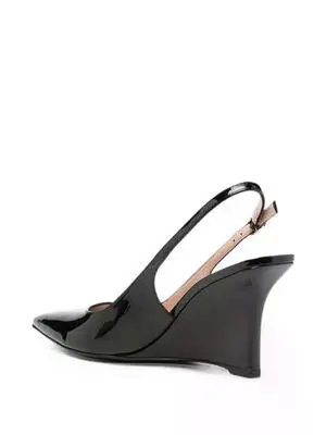 STUART WEITZMAN Wedge-heel Slingback Pumps