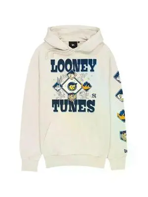 New Era New York Yankees Looney Tunes Hoodie - Neutrals