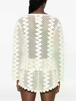 Posse Saskia Crochet-knit Cardigan