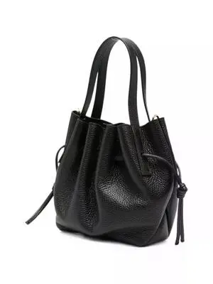 Yuzefi Mini Scallop Pebbled-leather Tote Bag