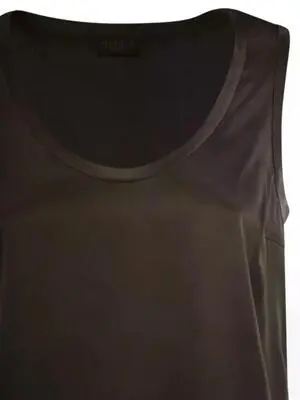Brunello Cucinelli Reversible Silk-satin Top