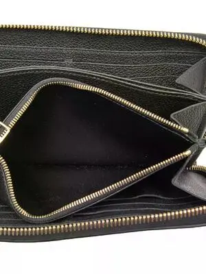 LOUIS VUITTON 2010-2026 Bicolor Monogram Empreinte Giant Zippy Wallet Long Wallets