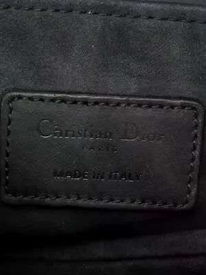 Dior 2000-2018 Mini Leather Saddle Bag Satchel