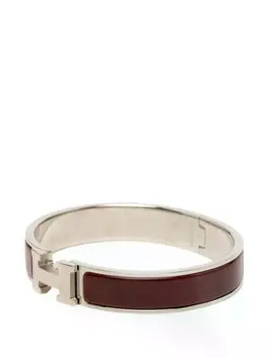 Hermès Enamel Clic H Bracelet Pm