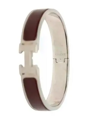 Hermès Enamel Clic H Bracelet Pm