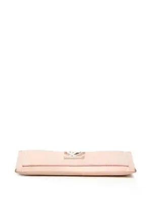 LOUIS VUITTON 2019 Calfskin Lockme Card Holder