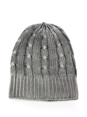 Avant Toi Cable-knit Beanie Hat