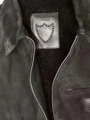 HTC LOS ANGELES Zip-up Suede Jacket